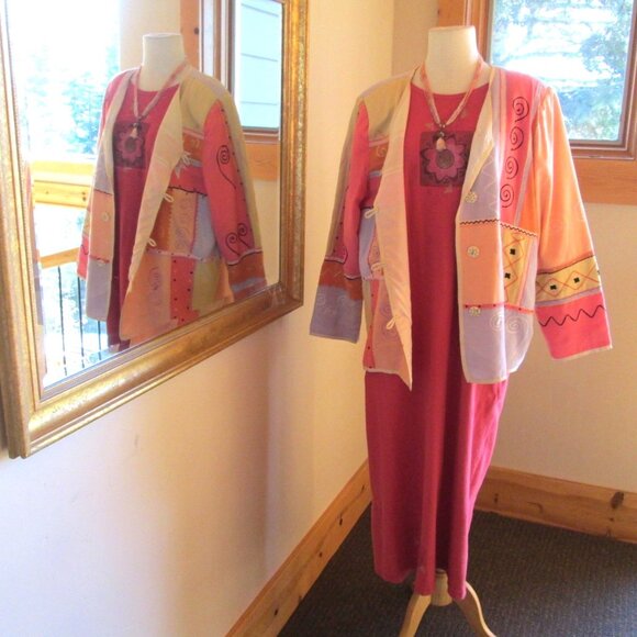 Blue Fish, Indigo Moon | Dresses | Blue Fish Dark Pink Short Sleeved ...